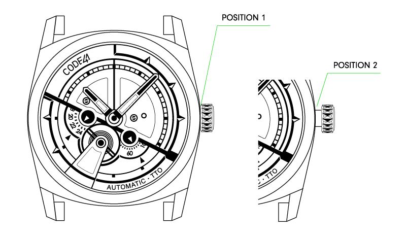 ANOMALY-01 Mechanical watch - User guide | CODE41